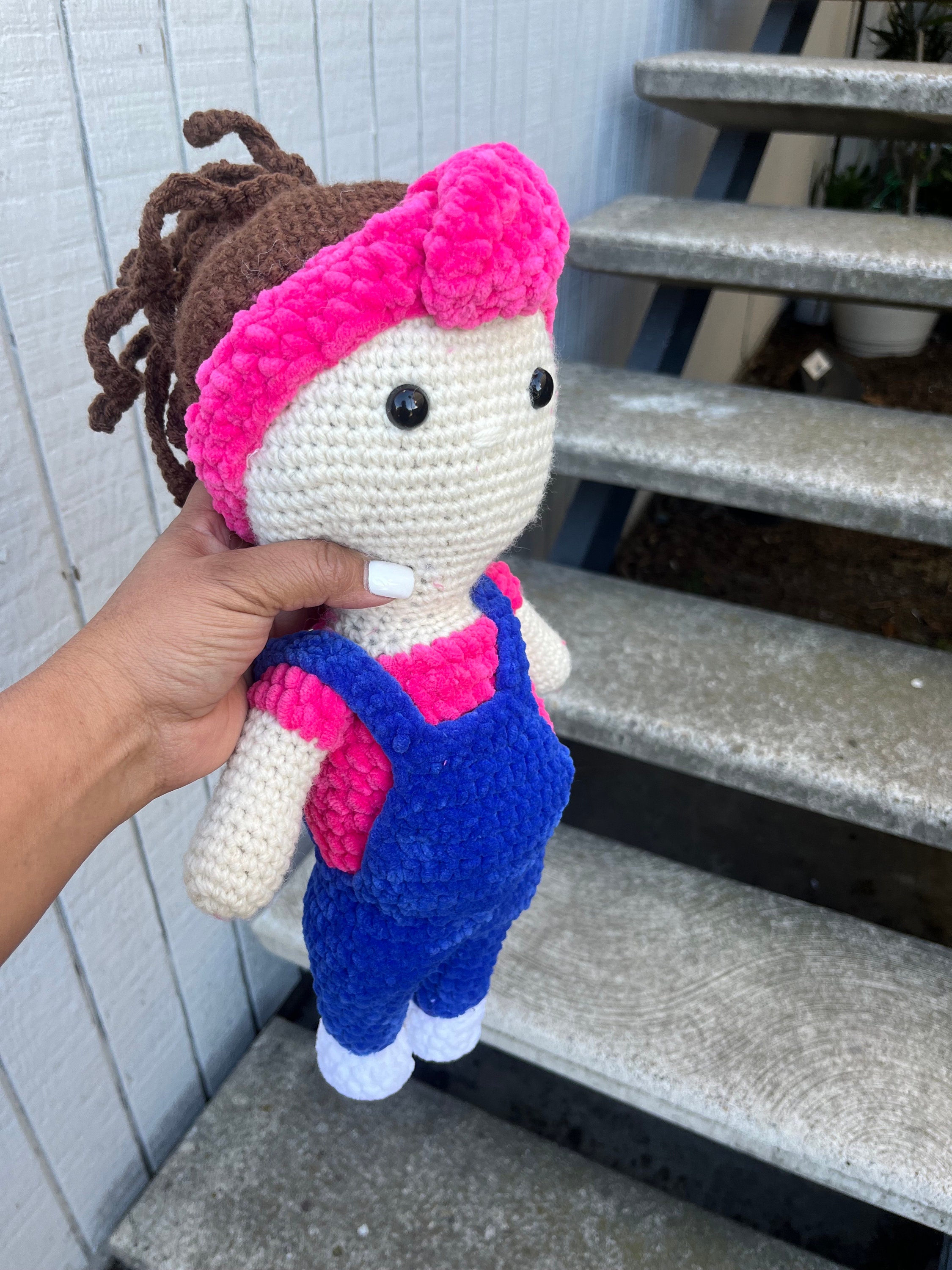 Ms. Rachel Crochet Doll, Baby Songs, Amigurumi Ms. Rachel, Personalized ...