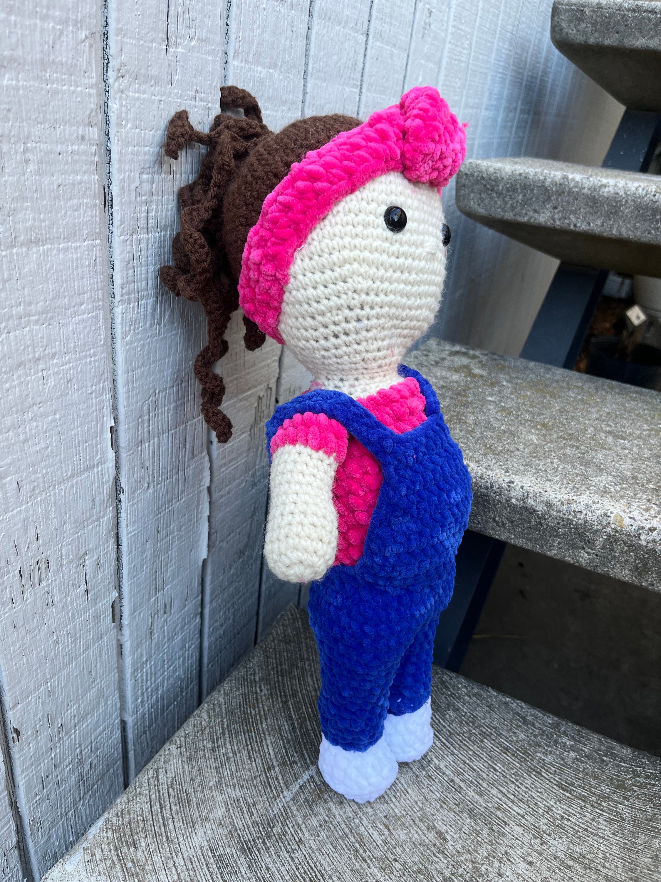 Ms. Rachel Crochet Doll, Baby Songs, Amigurumi Ms. Rachel, Personalized ...