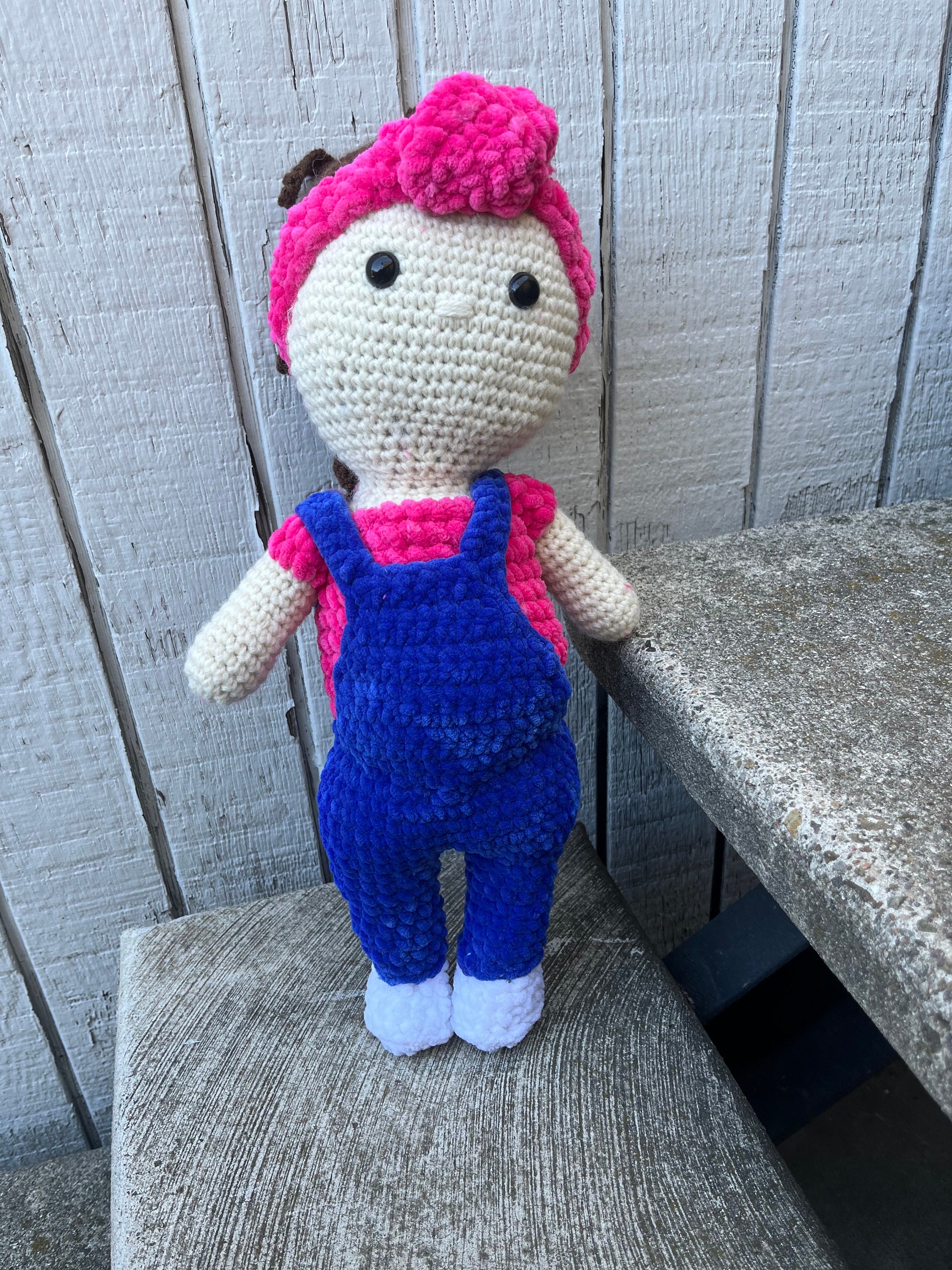 Ms. Rachel Crochet Doll, Baby Songs, Amigurumi Ms. Rachel, Personalized ...