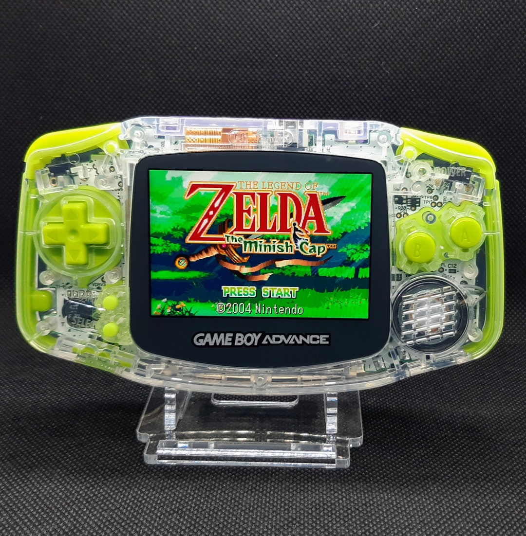 Game Boy Advance Cristal Clear Ecran IPS V3 Neuf - Etsy