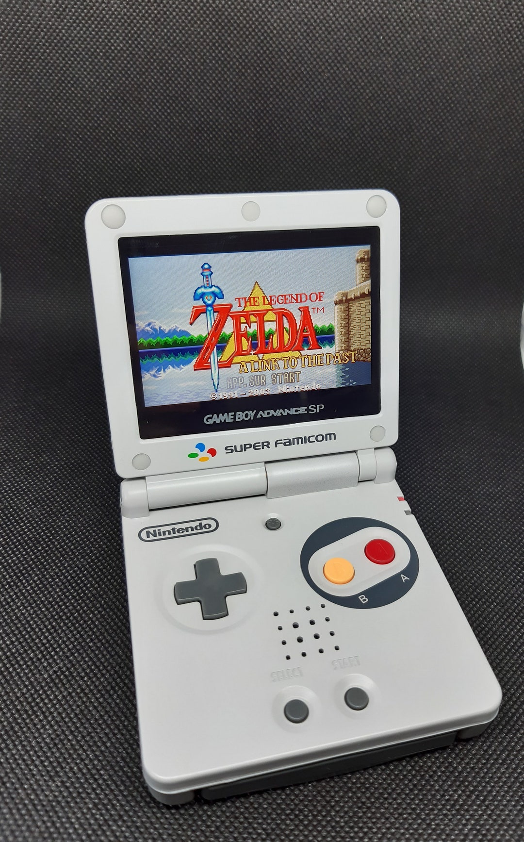 Game Boy Advance SP - écran IPS V3 retroéclairé - Edition SNES - Etsy ...