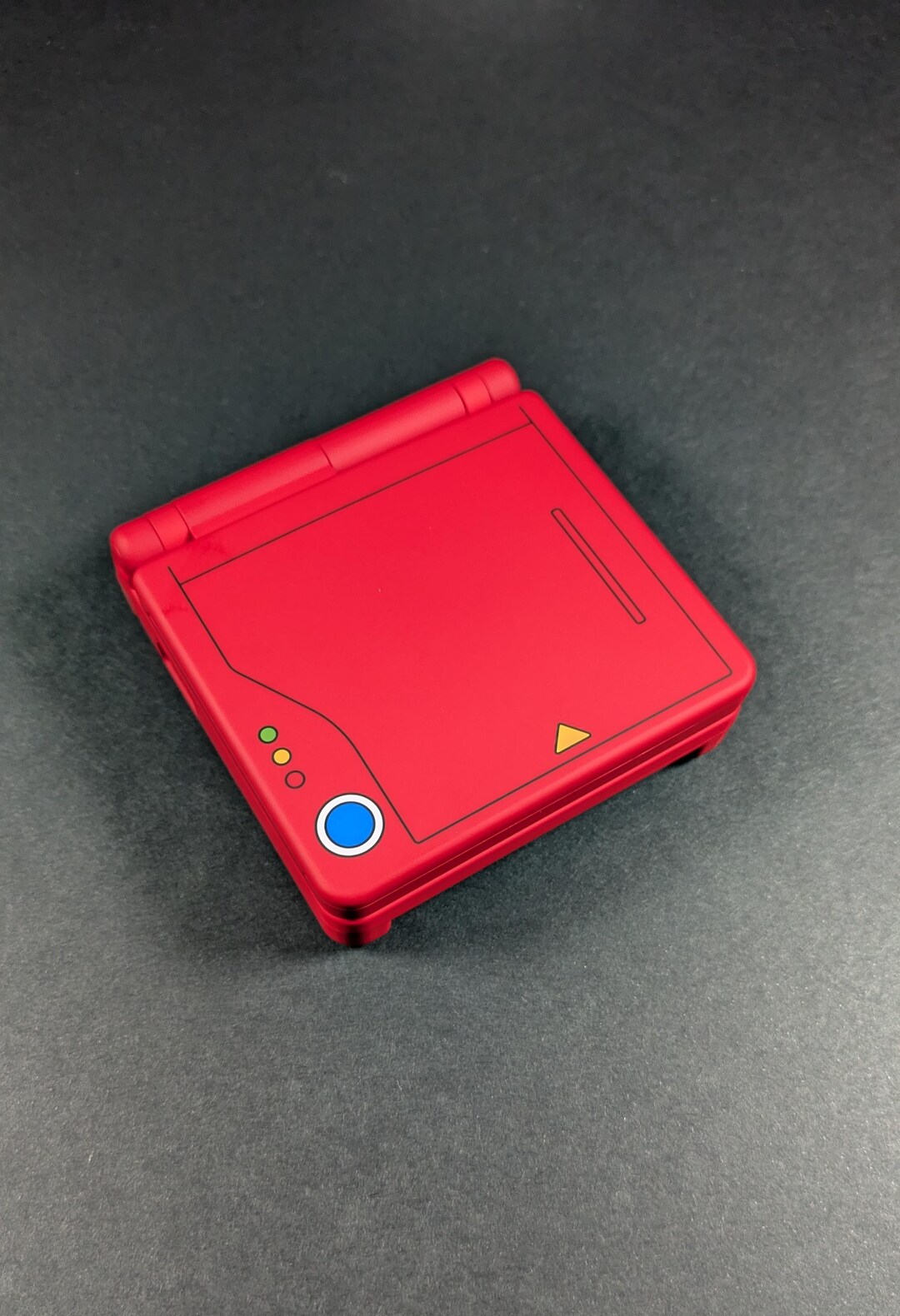 Game Boy Advance SP Pokédex Edition Laminated Backlit IPS V3 Screen USB ...