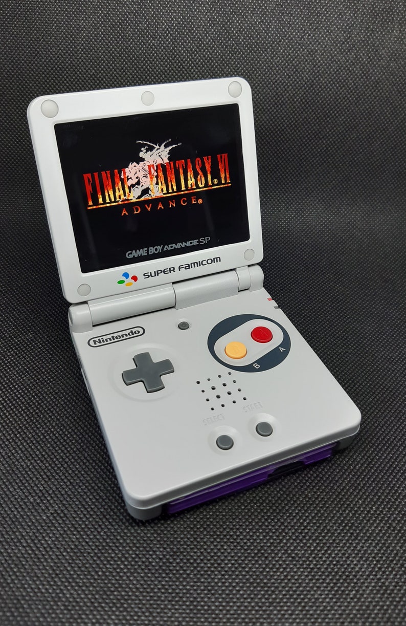 Game Boy Advance SP écran IPS V3 retroéclairé Edition SNES - Etsy France