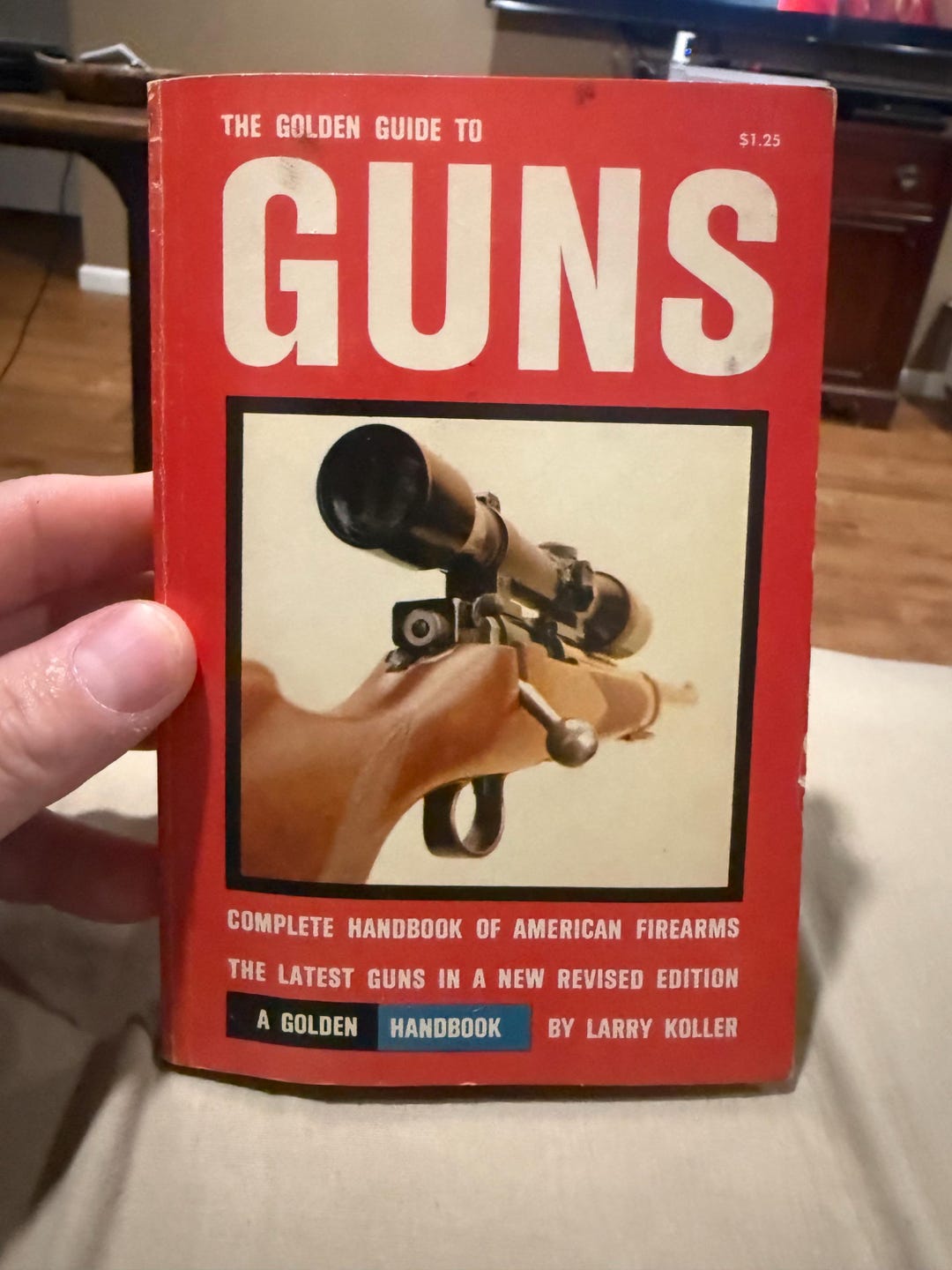 Vintage “the Golden Guide to Guns” by Larry Koller – Complete Handbook ...