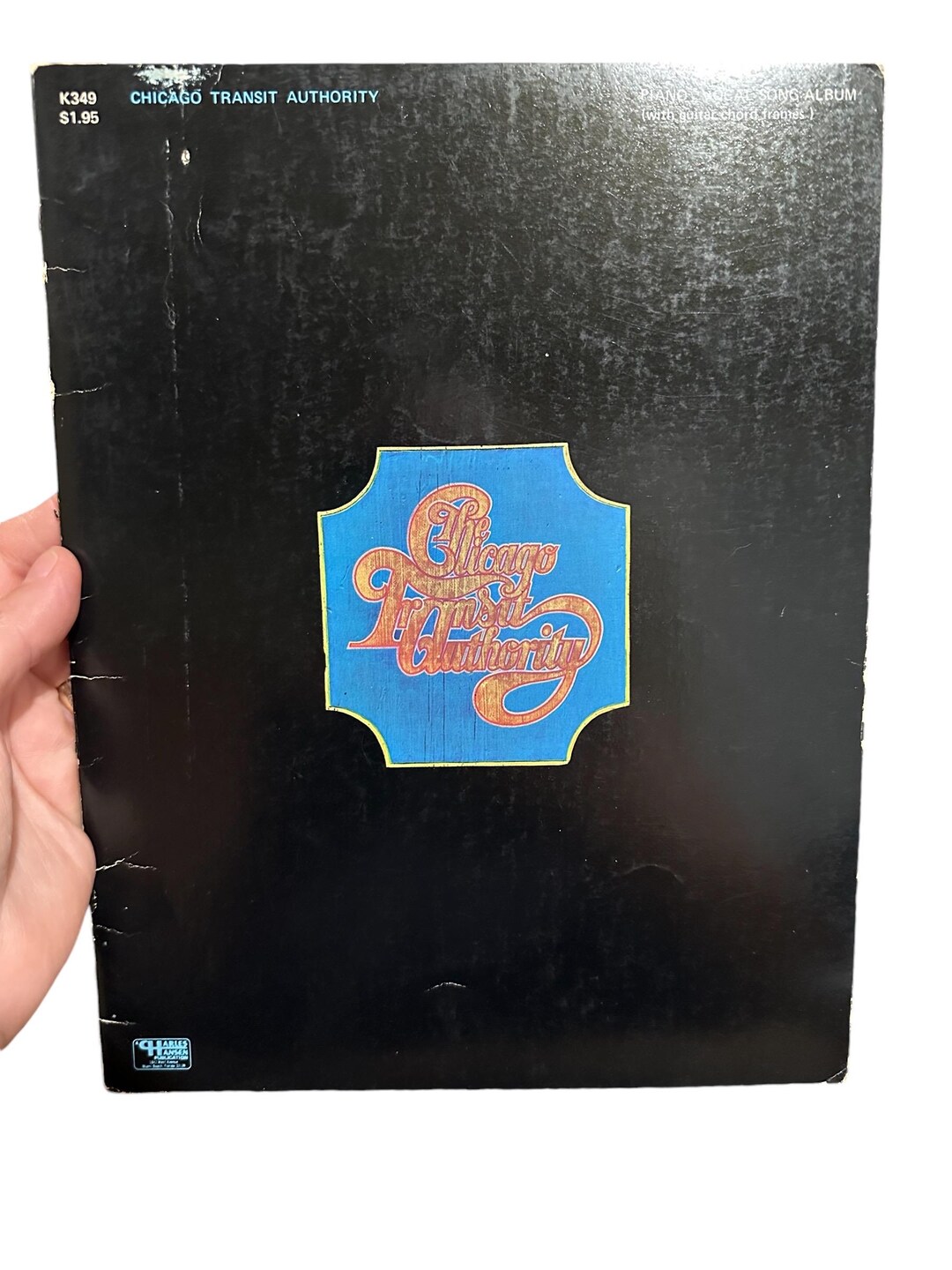 Vintage Chicago Transit Authority Piano, Vocal Songs Album (with Guitar ...