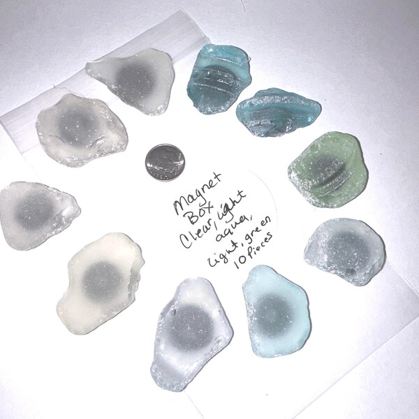 Sea Glass Magnets - Etsy
