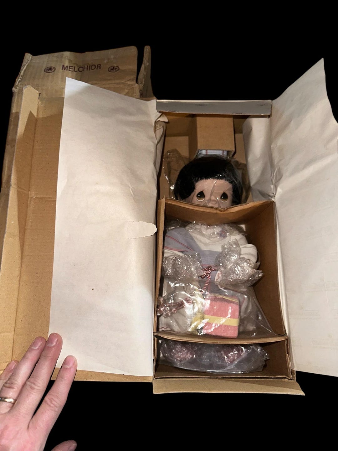 Ashton Drake Precious Moments Nativity Melchioe Wise Men Replay - Etsy