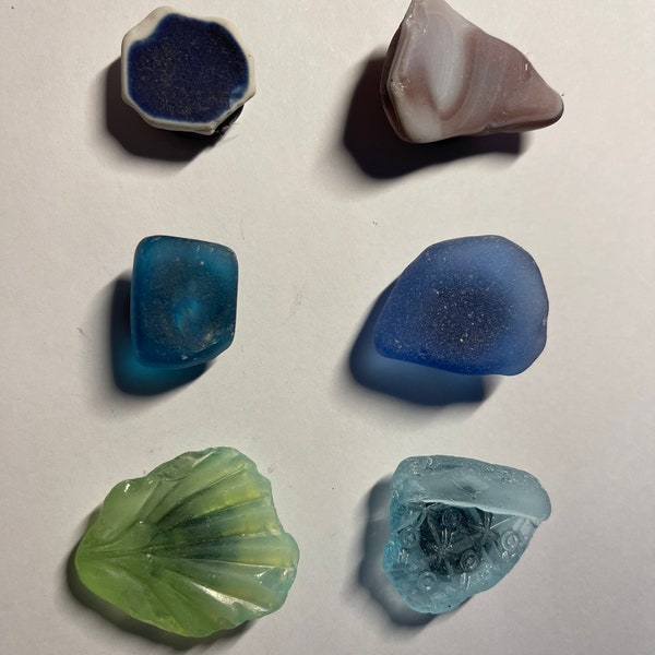 Sea Glass Magnets - Etsy