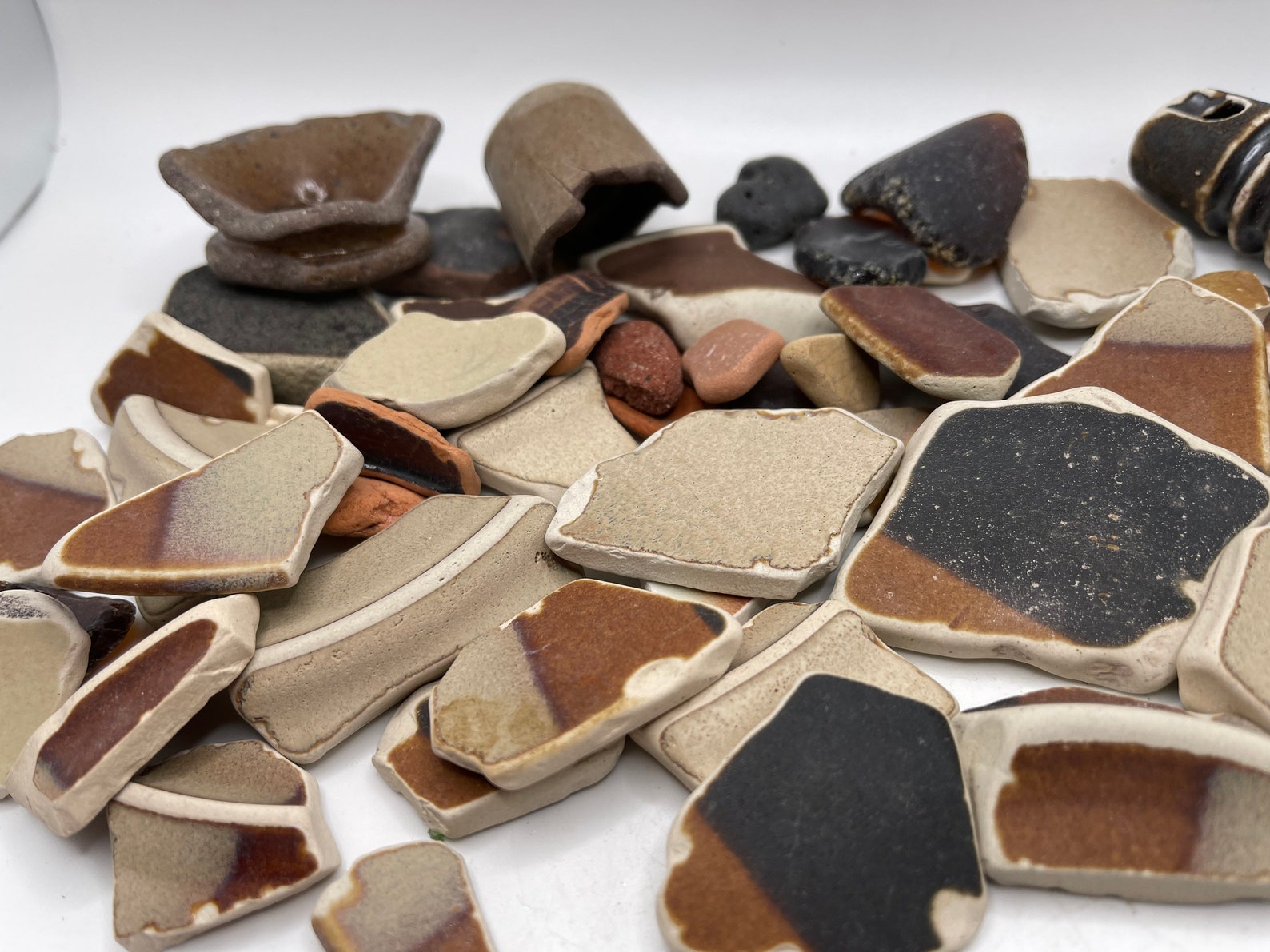 Sea Pottery Surf Pottery Homemade Sea Pottery Brown Sea - Etsy