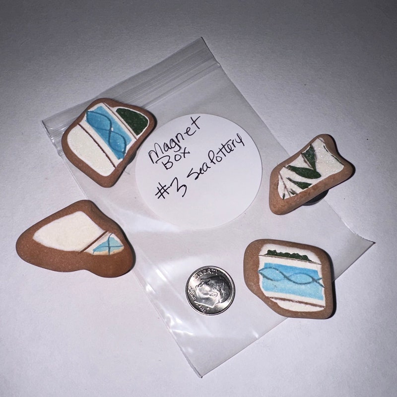 Pottery Magnet - Etsy