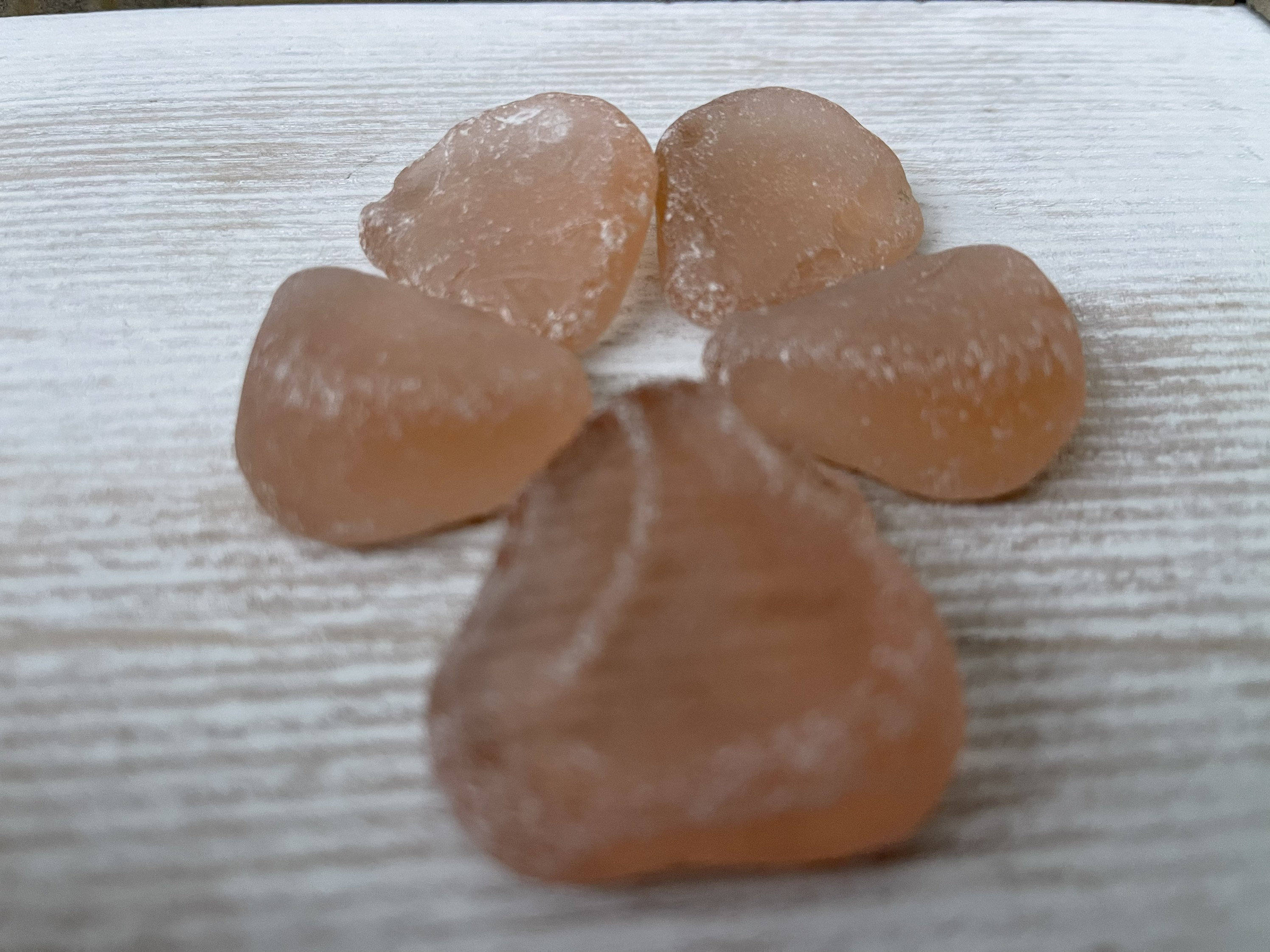 Recycled Pink Glass Tumbled Pink Glass Pink Homemade Sea - Etsy