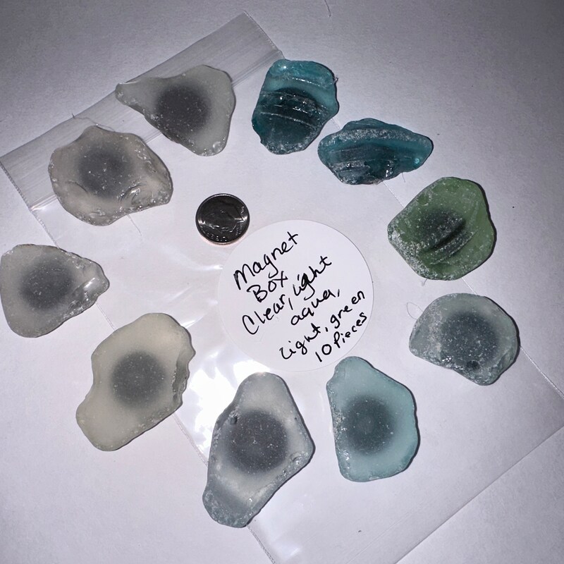 Sea Glass Magnets - Etsy