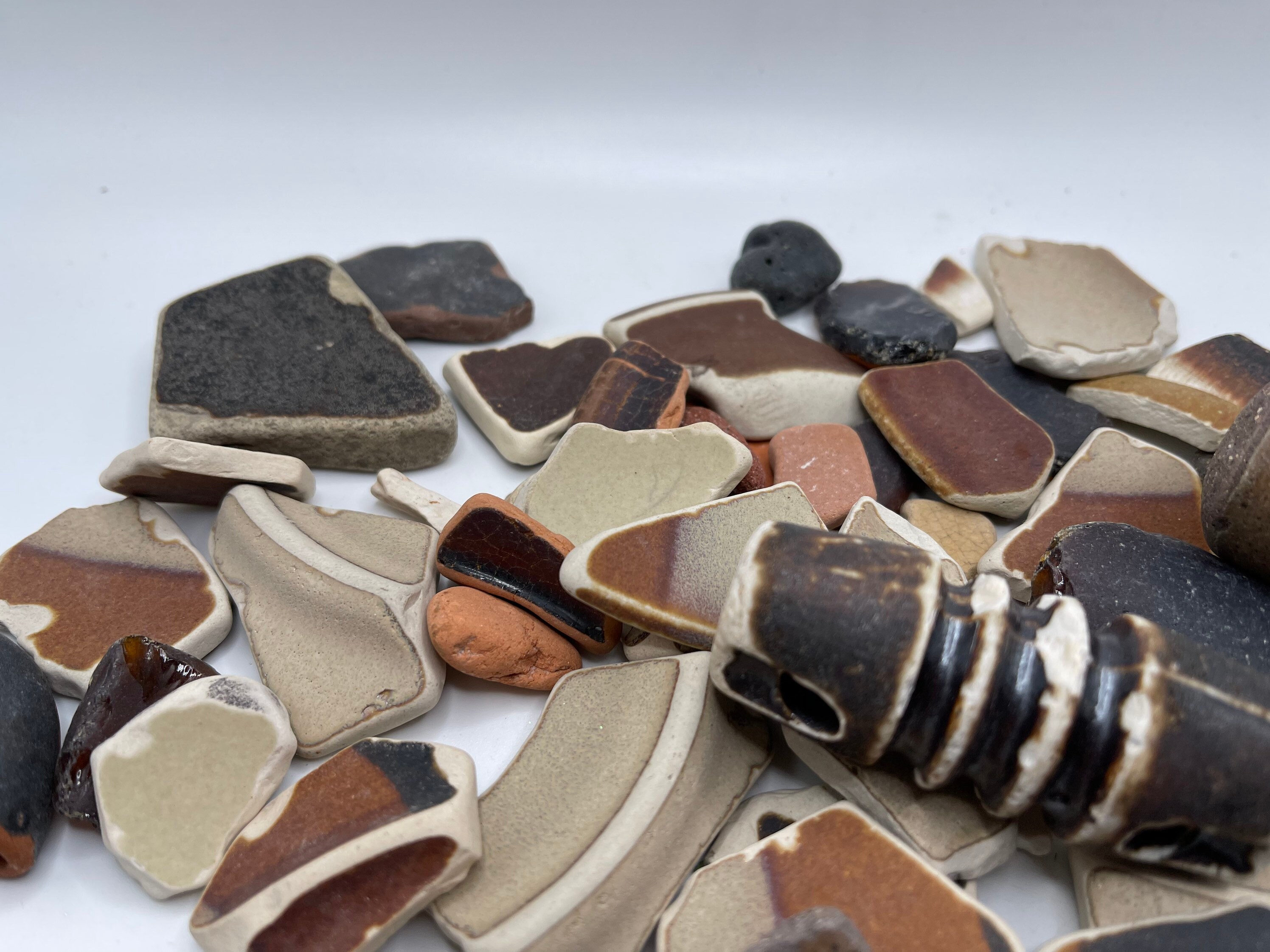 Sea Pottery Surf Pottery Homemade Sea Pottery Brown Sea - Etsy