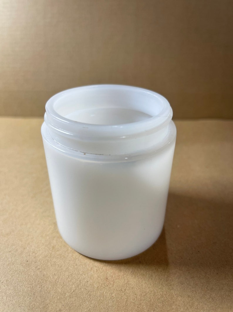 Milk Glass Jars Vintage Milk Glass Jars Jergens Vintage Milk - Etsy