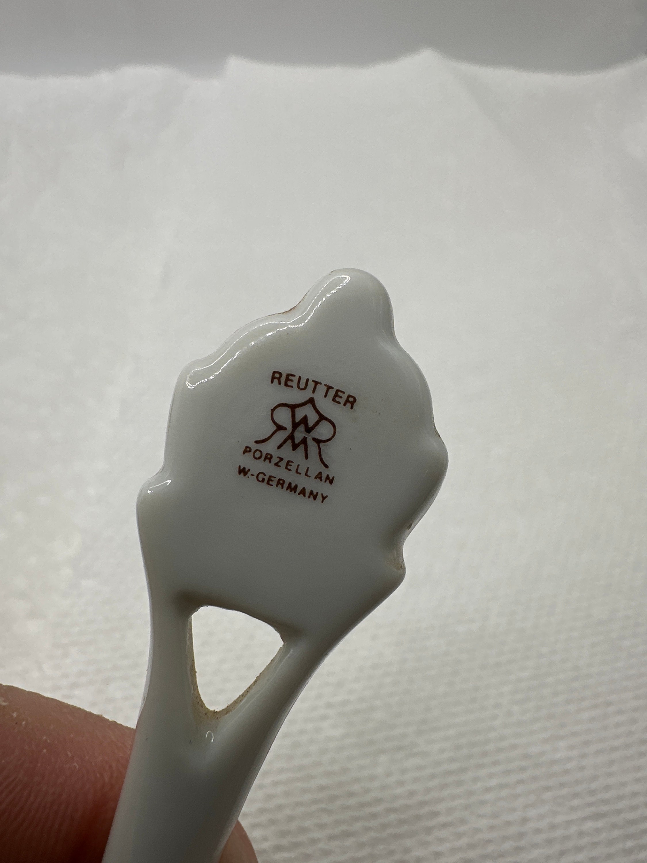 Porcelain Collectible Disney Spoon Souvenir Spoon Micky and - Etsy