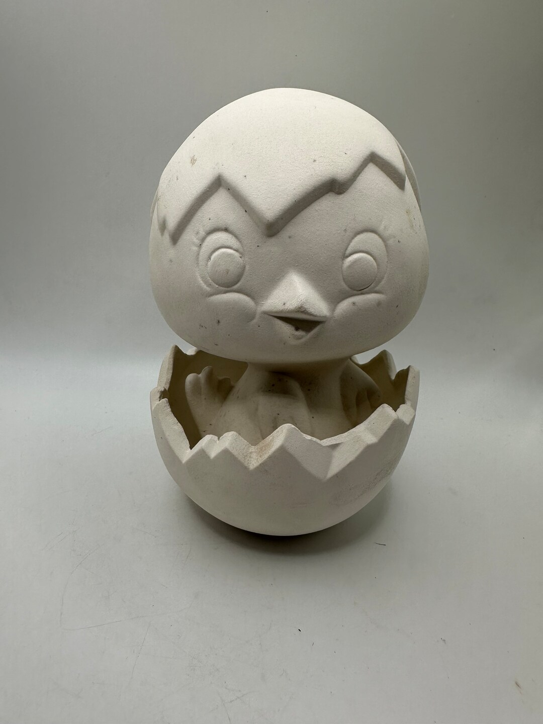 Vintage Ceramic Hatching Chick Bisque, Upaint , Ready to Paint - Etsy