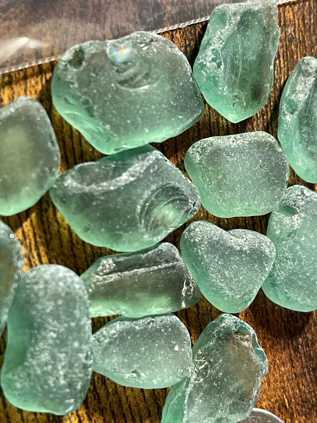 Sea Foam Sea Glass, Aqua Beach Glass, Aqua Surf Glass, Sea Foam Sea ...
