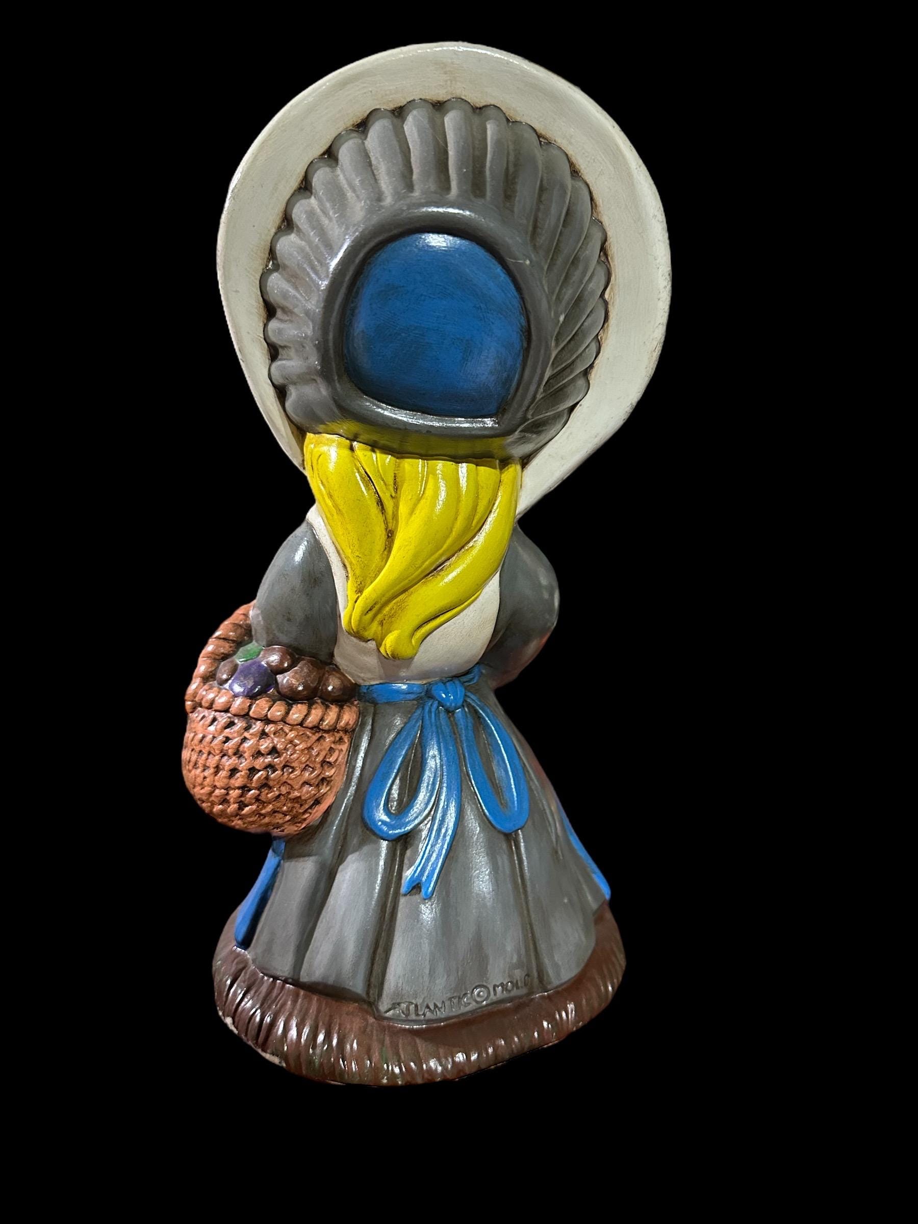 Vintage Ceramic Pilgrim Couple, Vintage Thanksgiving Man and Woman, - Etsy