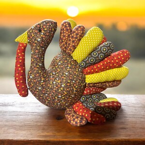 Vintage Stuffed Turkey, Thanksgiving Decor, Fall Decor, Turkey Decor ...