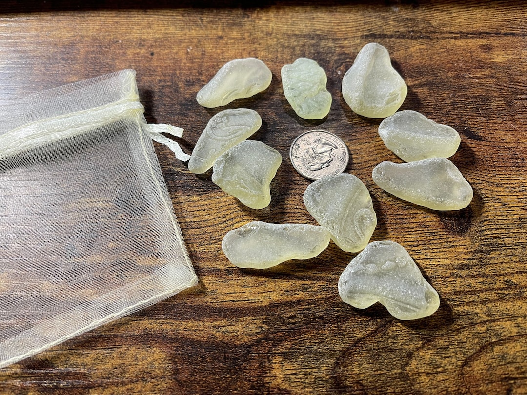 Homemade Yellow Sea Glass Surf Yellow Glass Vintage Yellow - Etsy
