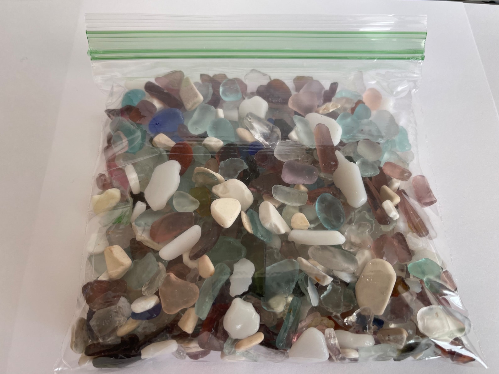 Sea Glass, Sea Pottery, Bulk Multi Colored Sea Glass, Aqua Sea Glass ...