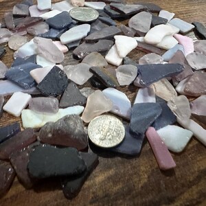 Purple Sea Glass, Sea Glass Bulk, Sea Glass Lot, 120 Pieces of Small to ...
