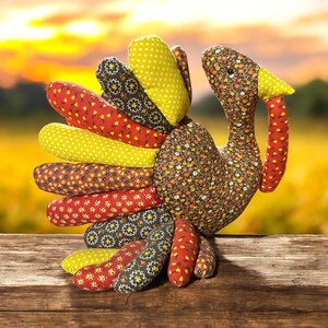 Vintage Stuffed Turkey, Thanksgiving Decor, Fall Decor, Turkey Decor ...