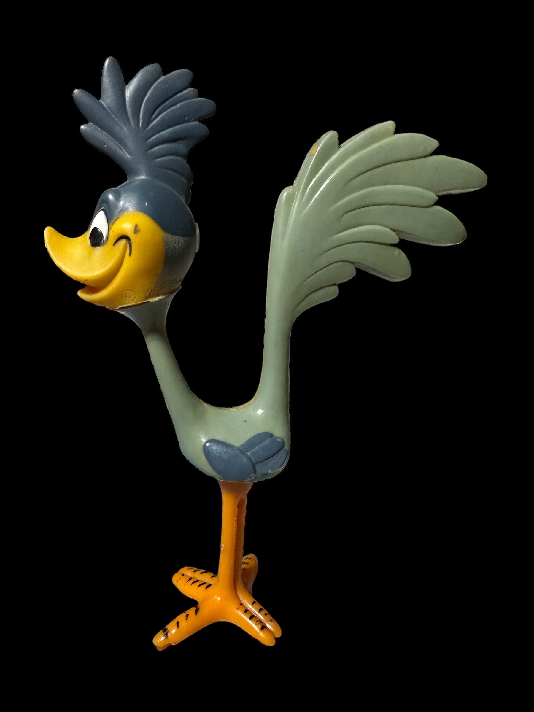 1968 Dakin Warner Bros. Road Runner Plastic Toy Figure BOB - Etsy