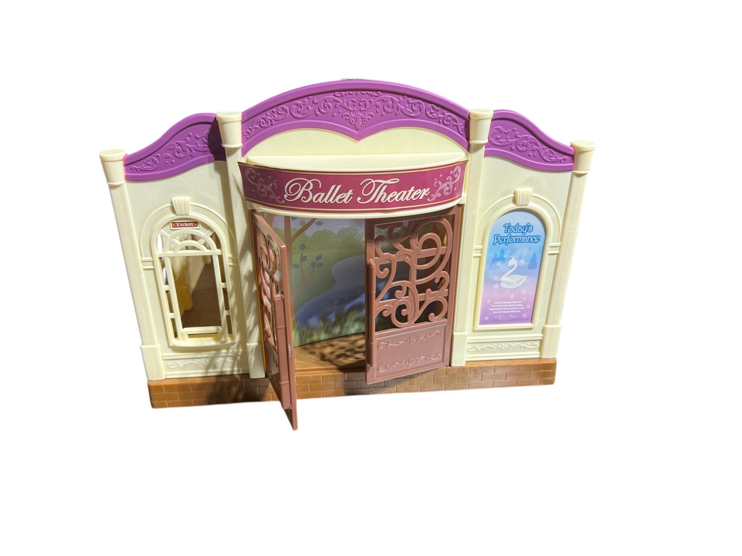 Calico Critters Ballet Theater Playset – Plays Music – W/ Ballerina ...