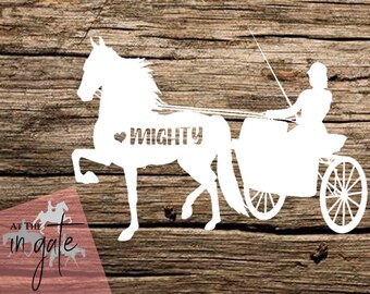 Hackney Pony Decal - Etsy