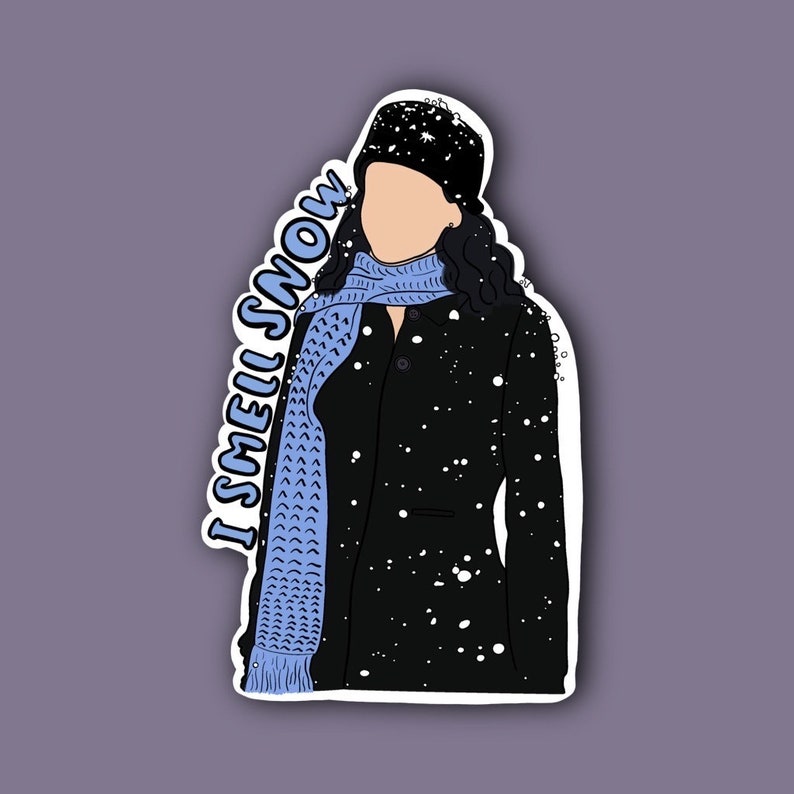 Gilmore Girls Stickers Lorelai I Smell Snow Lorelai Gilmore Stars ...