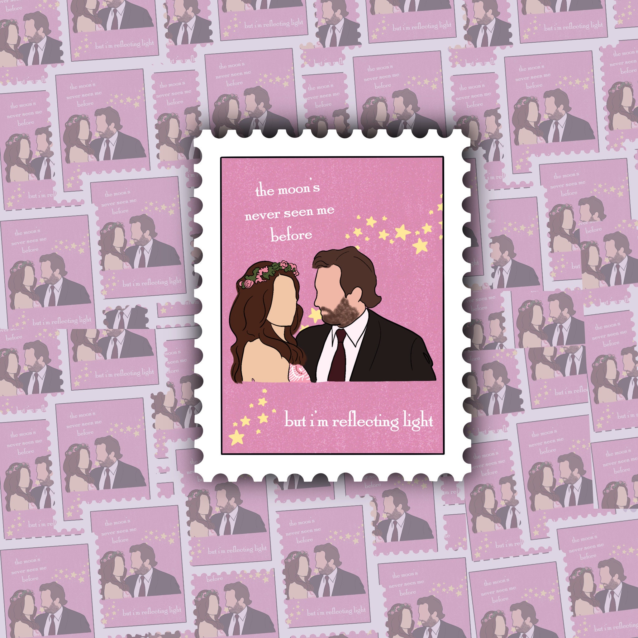 Gilmore Girls Sticker Stamp Luke & Lorelai Luke Danes Lorelai Gilmore ...