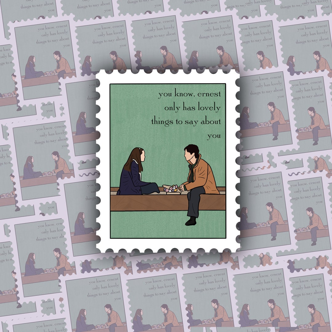 Gilmore Girls Sticker Stamp | Jess & Rory | Jess Mariano | Rory Gilmore ...
