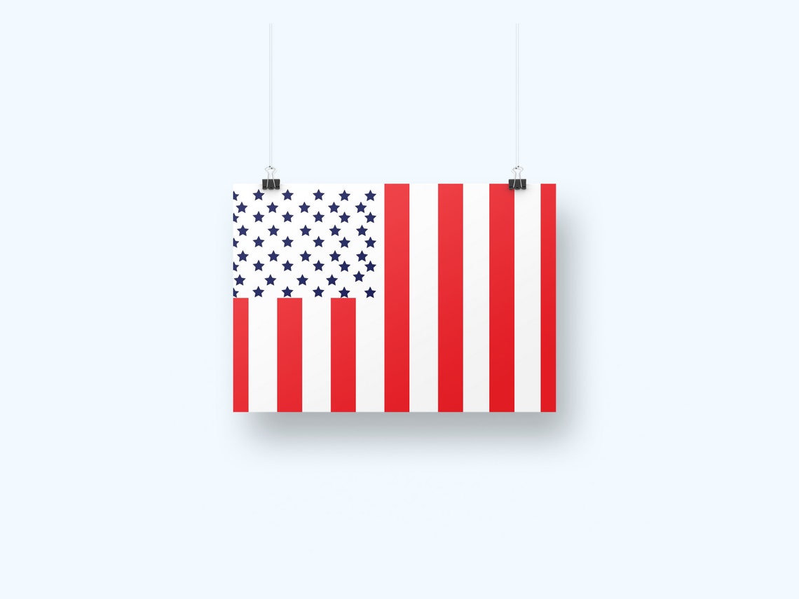 U.S. Civil Peace Flag A Symbol of American Unity Digital - Etsy