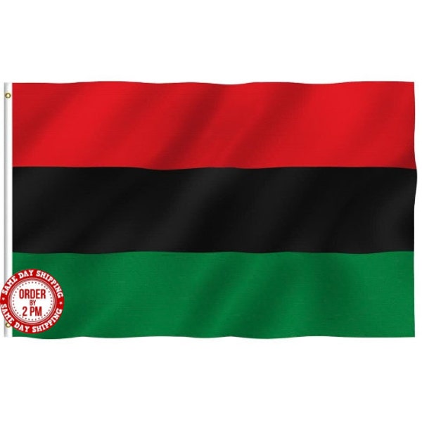 Pan African Flag - Etsy