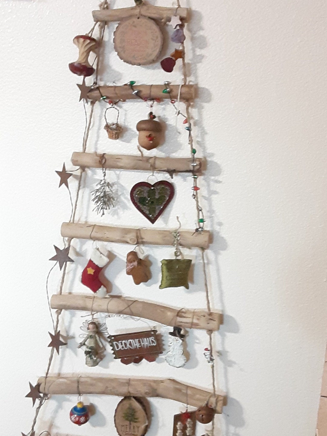 Aspen Wood Wall Christmas Tree: Handmade Holiday Decor - Etsy