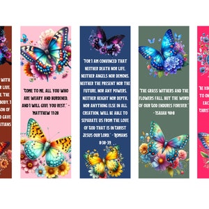 Printable Bible Bookmark, Printable Christian Inspirational Bookmarks ...