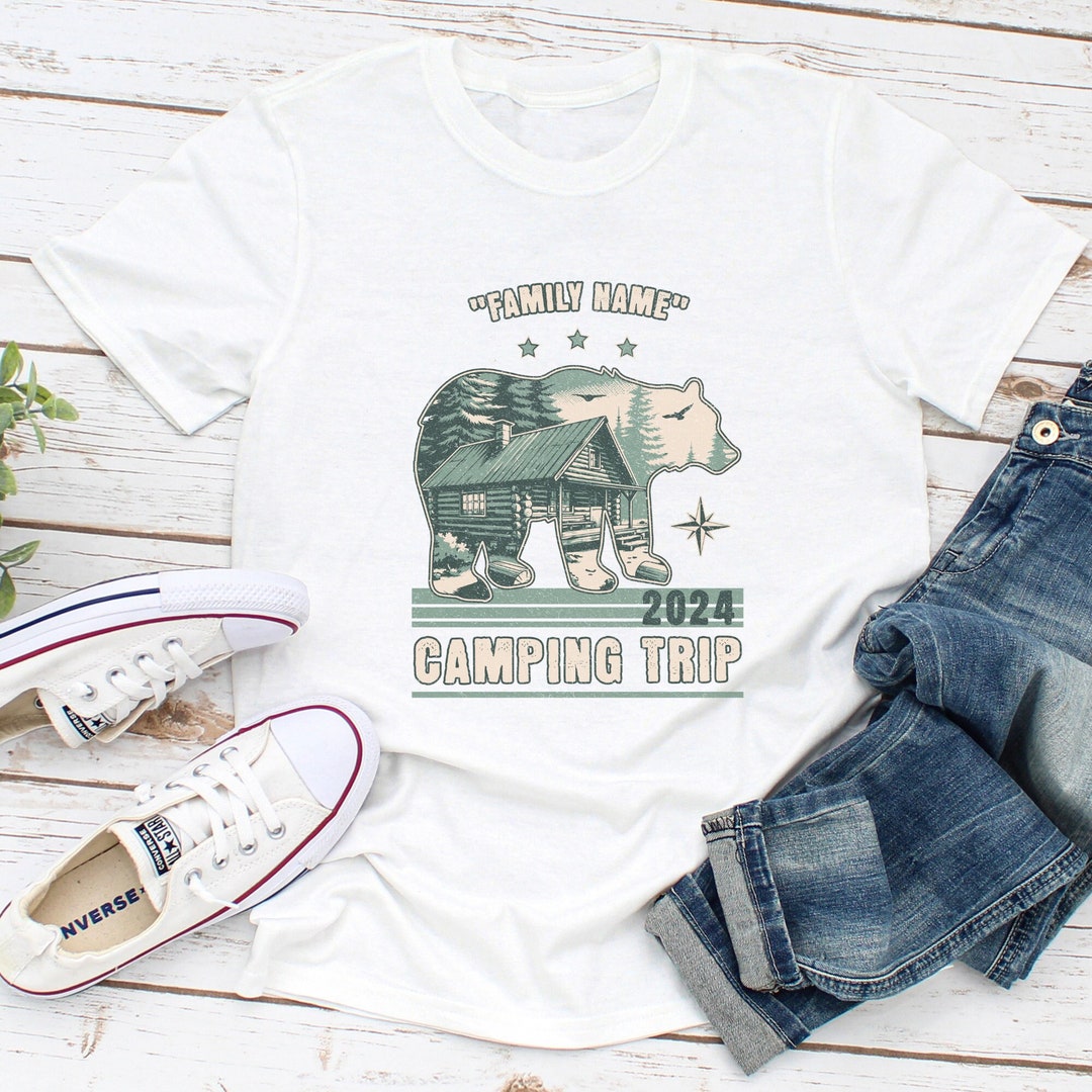 Custom Camp Shirt, Personalized Camp, Camping Family Shirt, Camping ...