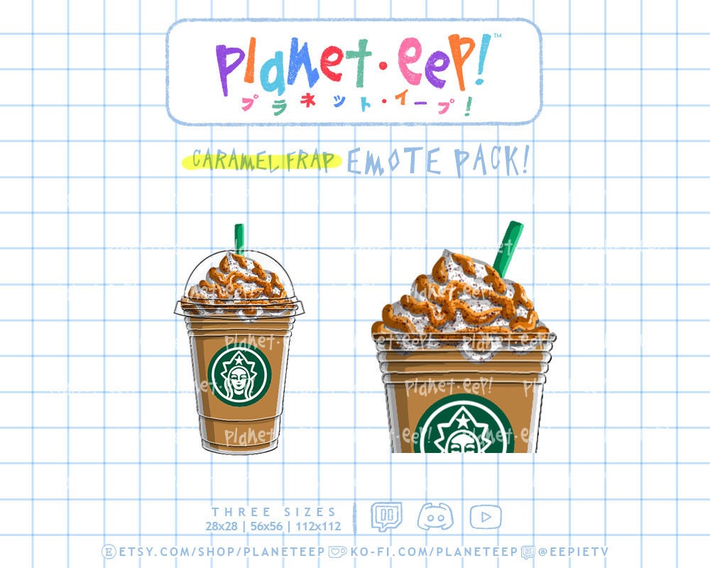 Starbucks Caramel Frappuccino Drawing