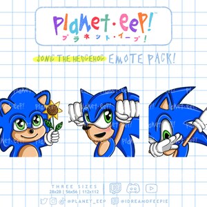 Sonic Emotes Tails Emote Hedgehog Emotes Dab Emote - Etsy Denmark