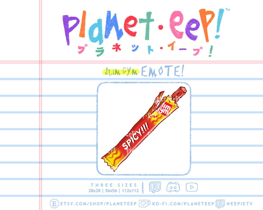 Meat Stick Emote | Meat Emote | Food Emote | Twitch Emote | Discord ...