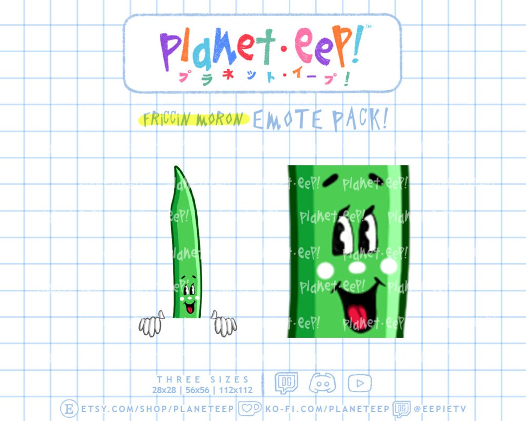 Friccin Moron Emotes | Lurk Emotes | Meme Emotes | Bean Emotes | Twitch ...
