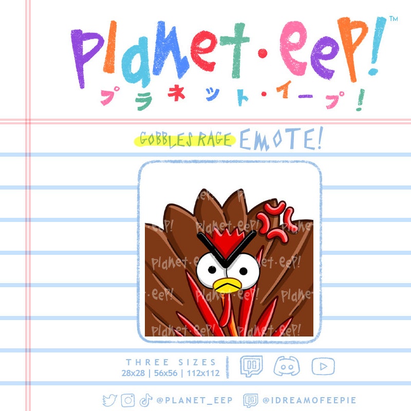 Twitch Turkey Emotes - Etsy