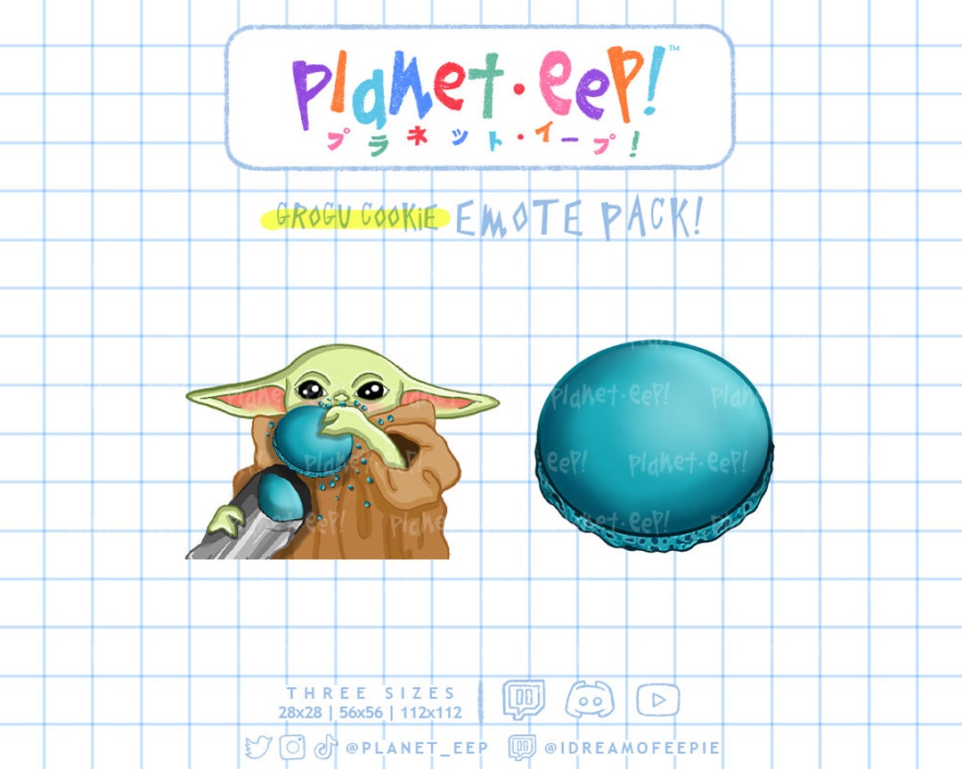 Mando Emotes | Child Emotes | Baby Frog Emotes | Cookie Emotes | Blue ...