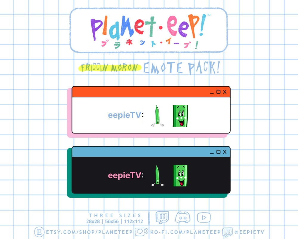 Friccin Moron Emotes | Lurk Emotes | Meme Emotes | Bean Emotes | Twitch ...