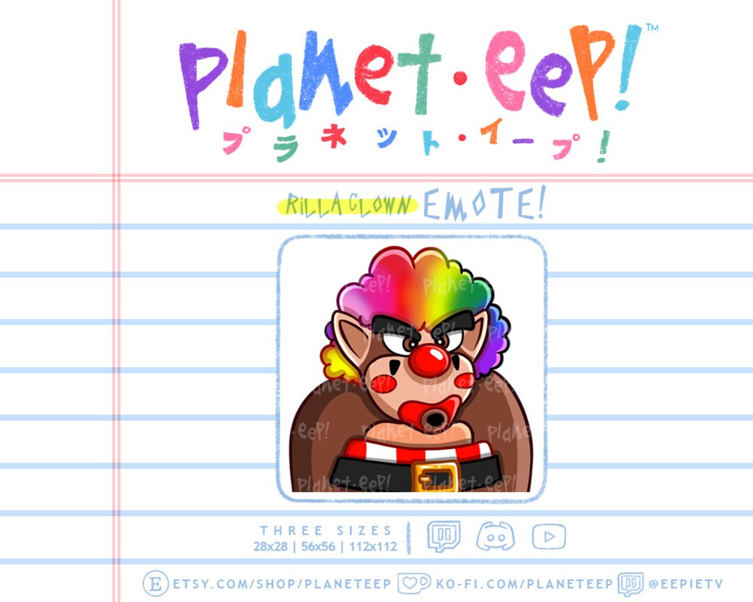 Rilla Emote | Clown Emote | Crash Emote | Bash Emote | Bandicoot Emote ...