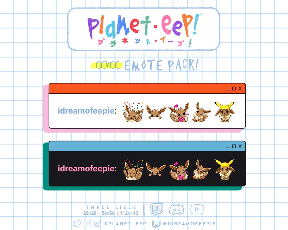 Poki Emotes | Ieeveei | Hype Emote | Uwu Emote | Lurk Emote | Sit Emote ...