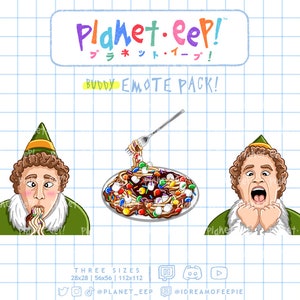 Christmas Emotes | Buddy Emotes | Elf Emotes | Twitch Emotes | Discord ...