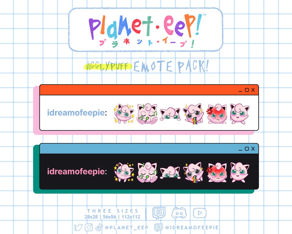 Poki Emotes | Ijigglypuffi | Sing Emote | Rainbow Barf Emote | Pink ...