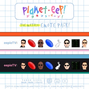 The Matrix Emotes | Neo | Red Pill | White Rabbit | Animated Matrix ...